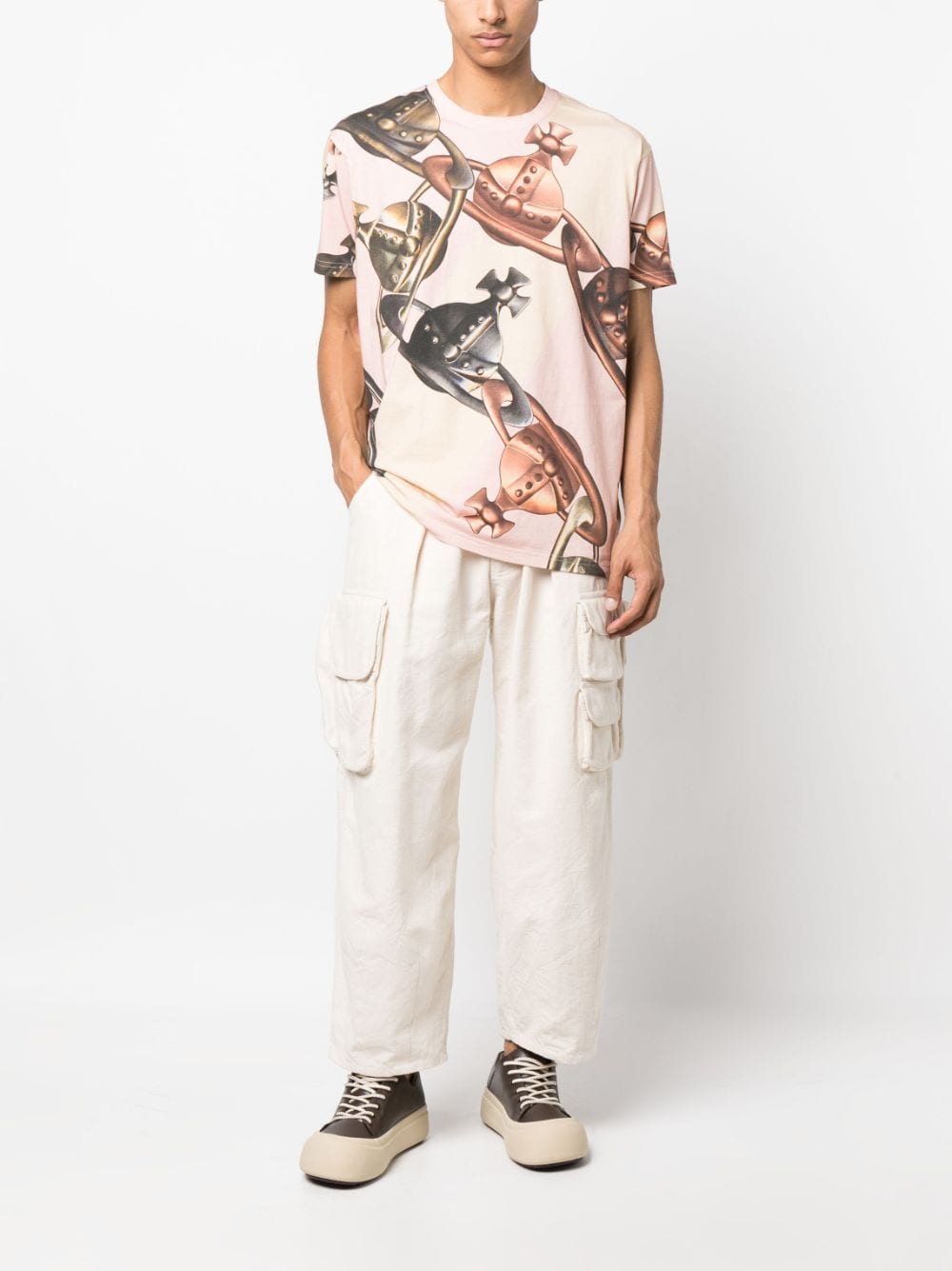 VIVIENNE WESTWOOD graphic-print cotton t-shirt