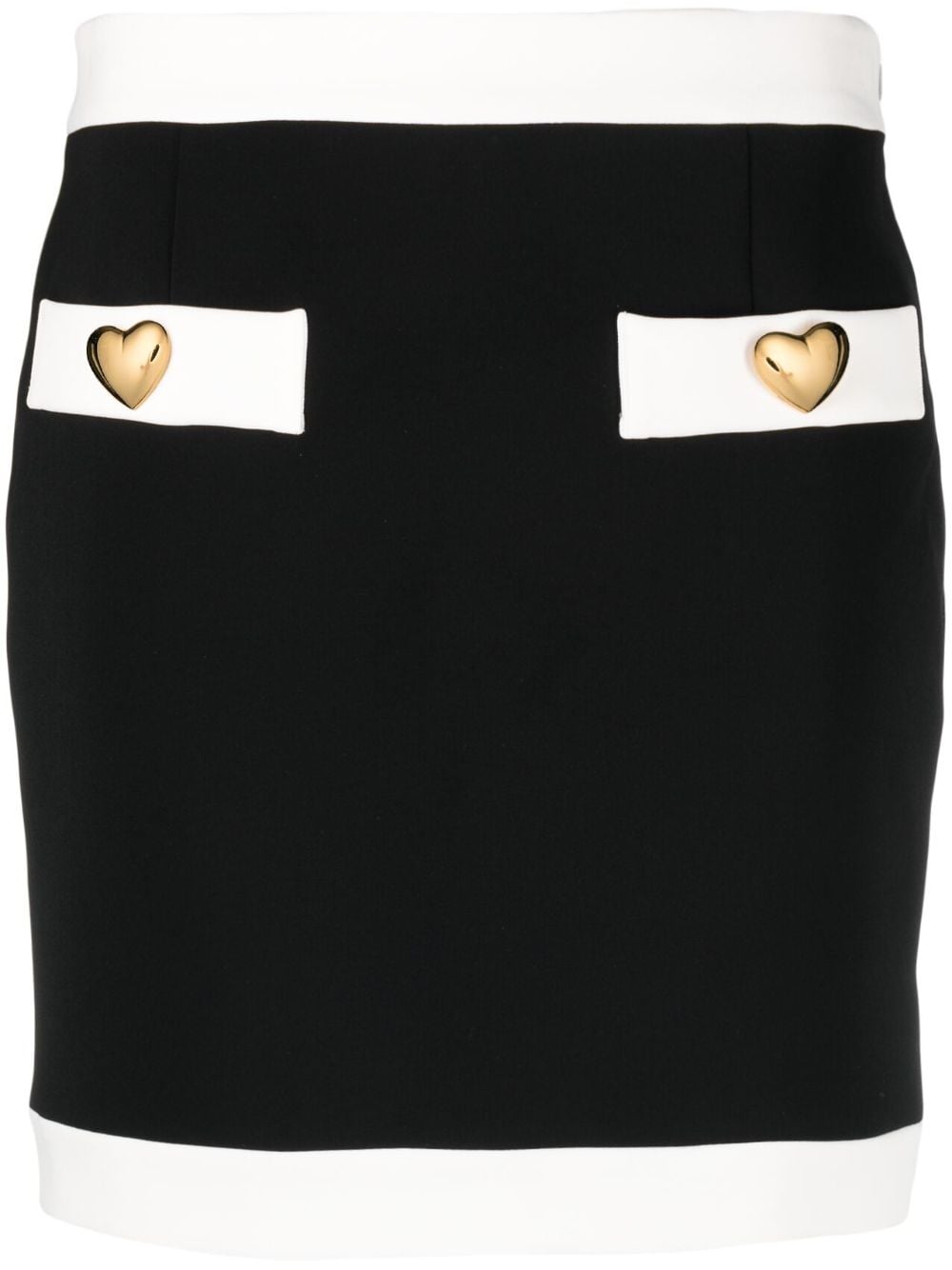 MOSCHINO Moschino Heart-Embellished Cropped Jacket