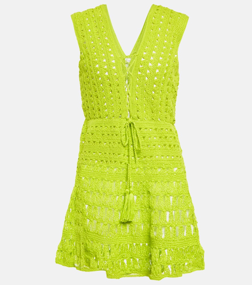 white christmas dresses Buy Women Neon Green Crochet Sleeveless Beach Midi Online at Best Price