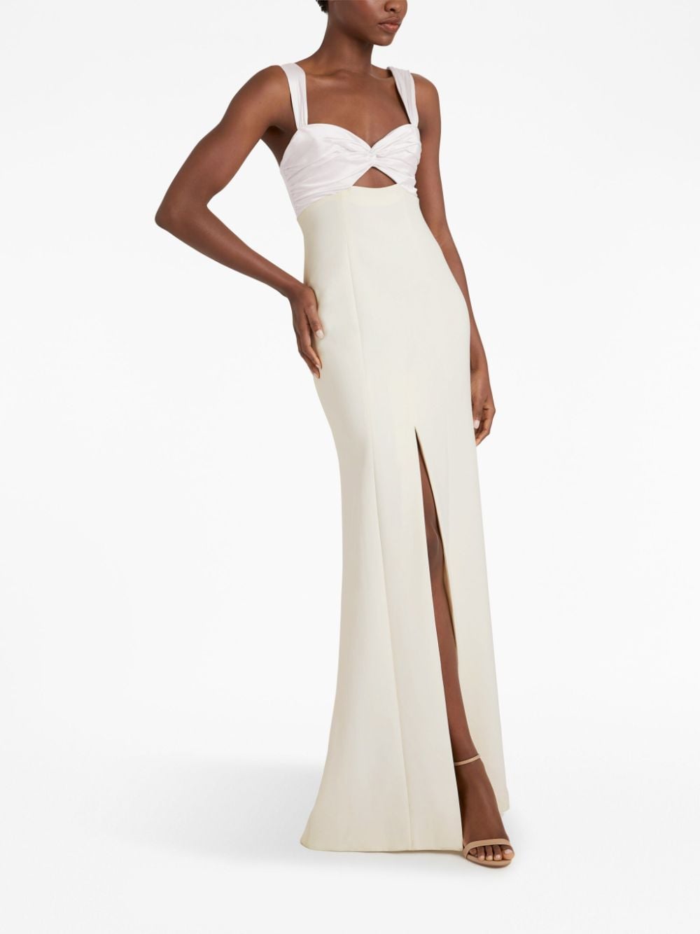 CINQ À SEPT Cinq A Sept Julie Sweetheart-Neck Gown