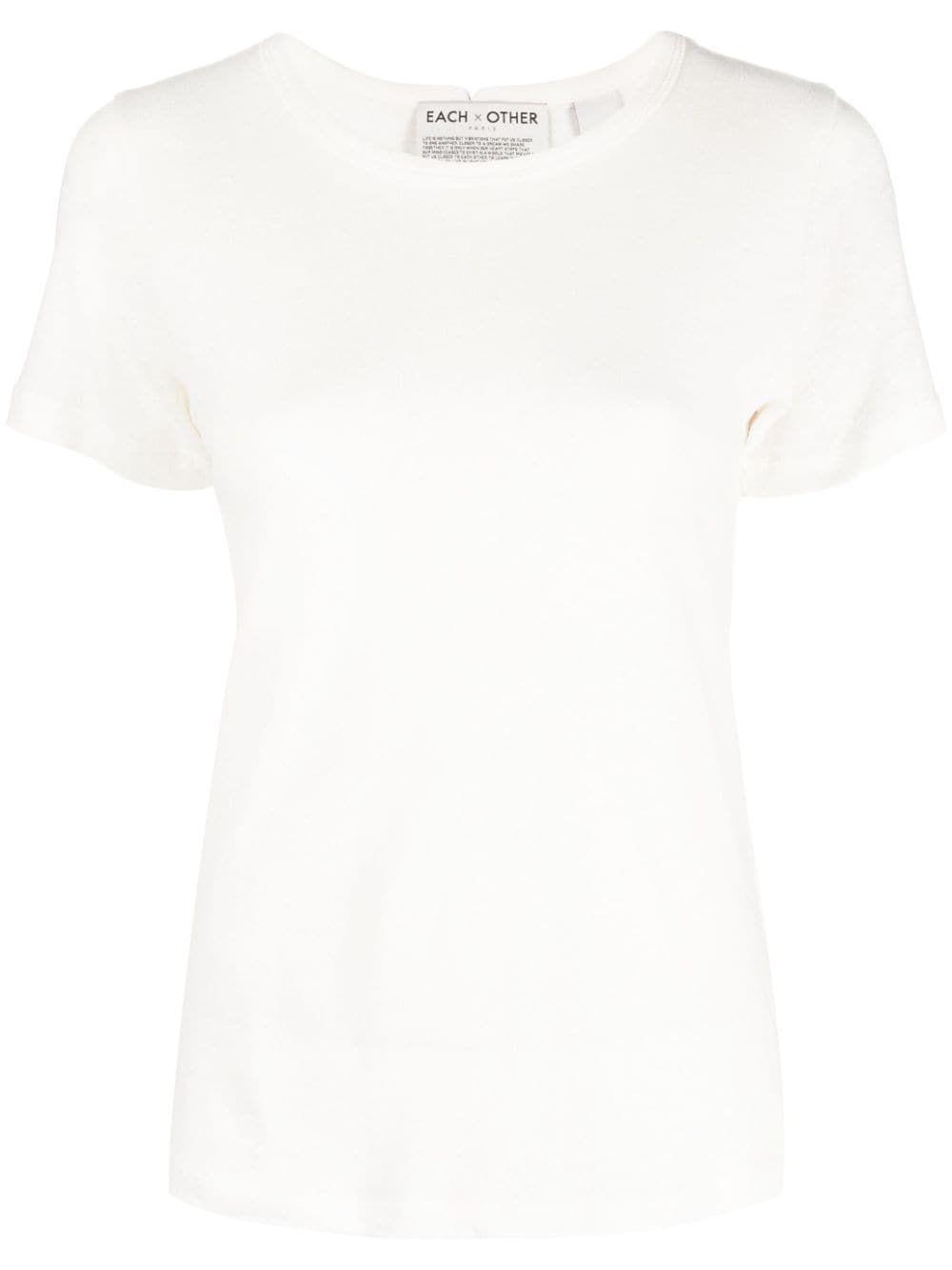 EACH X OTHER Each X Other Round Neck T-Shirt