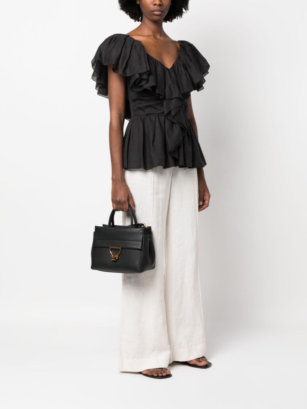 COCCINELLE Coccinelle Arlettis Leather Tote