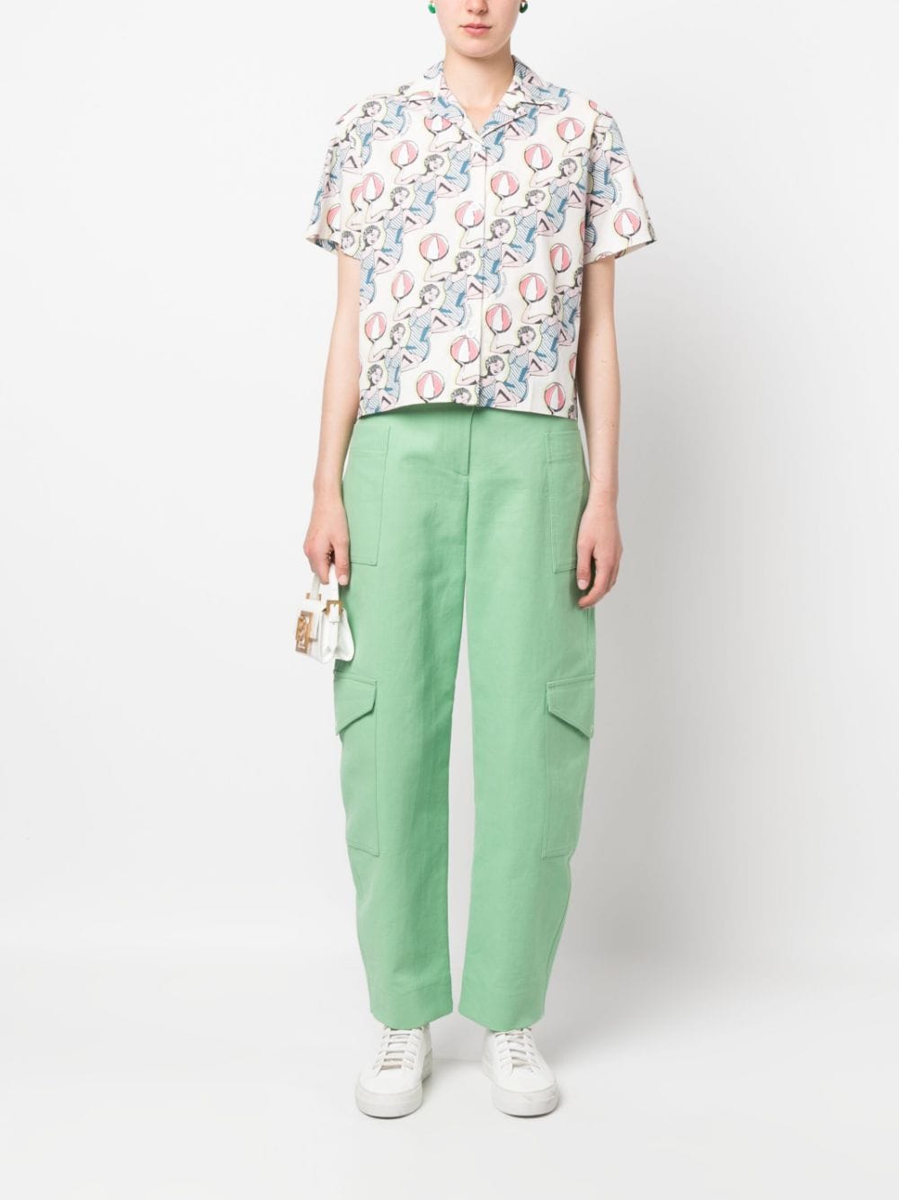 MAISON KITSUNÉ Maison Kitsuné Graphic-Print Shirt