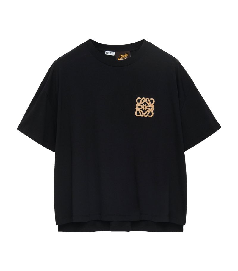 Loewe X Paula'S Ibiza Boxy T-Shirt - Black | Editorialist