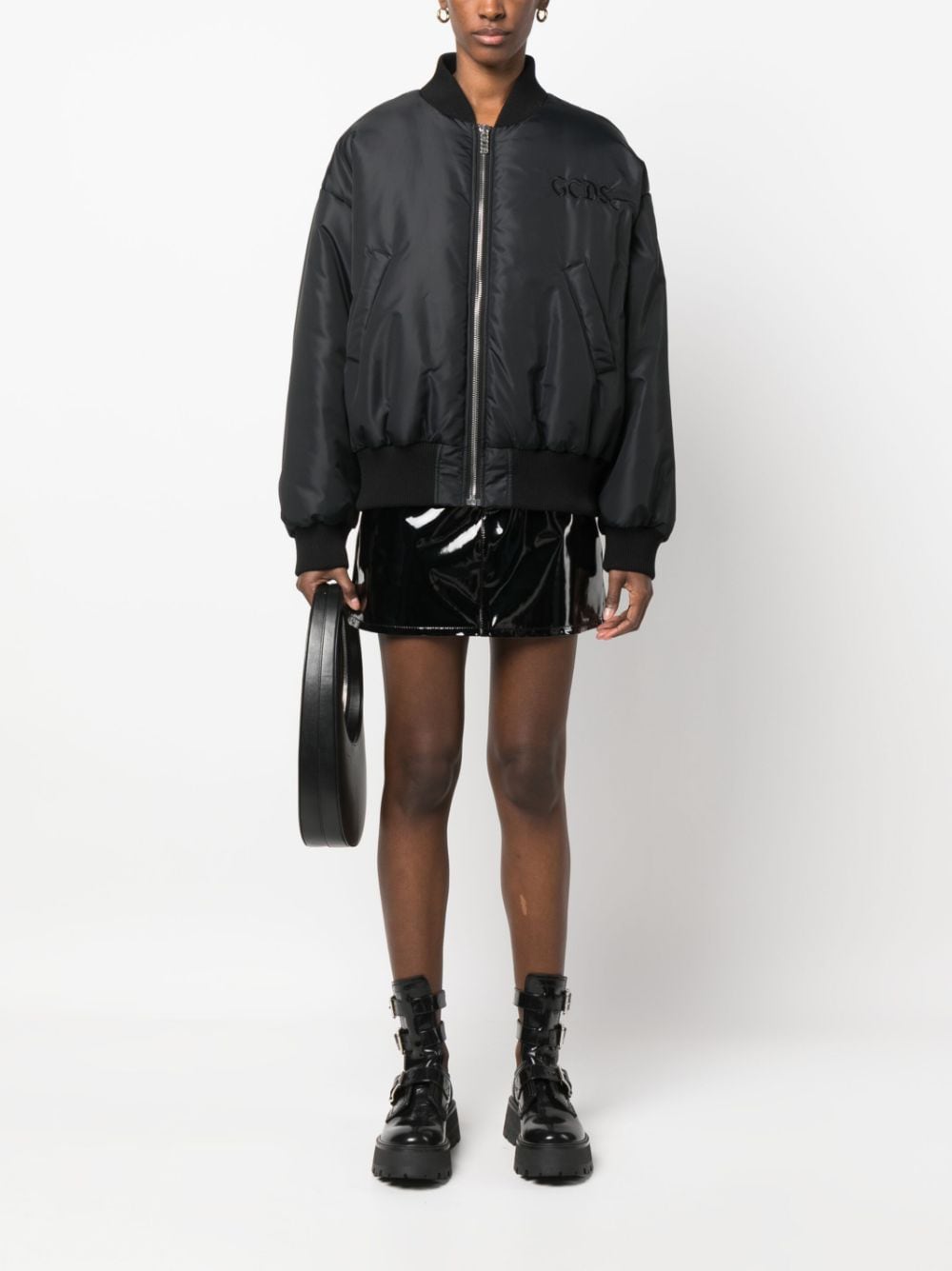 GCDS GCDS Embroidered Bomber Jacket