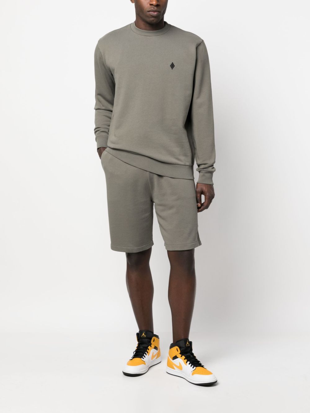 COUNTY OF MILAN Marcelo Burlon County of Milan Cross Basket Jersey Shorts
