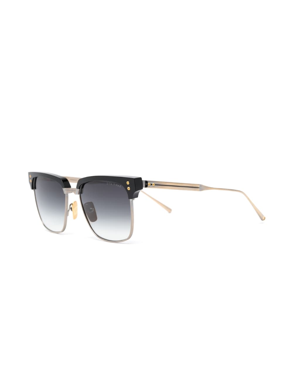 Dita Contrasting-Bridge Sunglasses Gold Editorialist