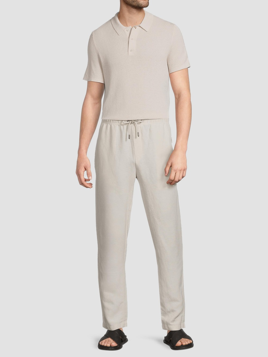 ONIA textured knit polo shirt