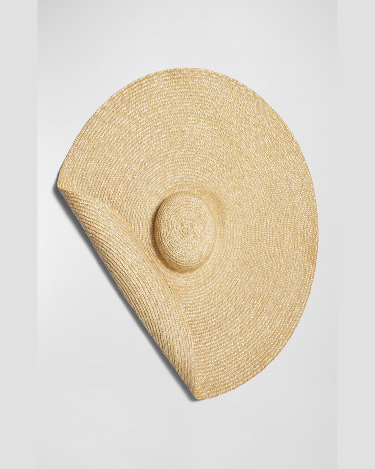Jacquemus Le Chapeau Bomba Straw Wide Brim Hat - Beige 
