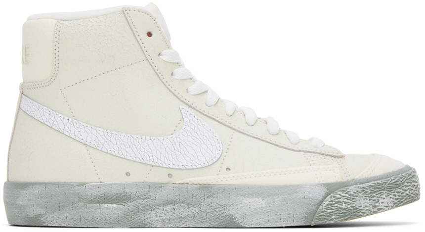 Nike Off-White Blazer Mid '77 Se Sneakers In Summit White/White-P