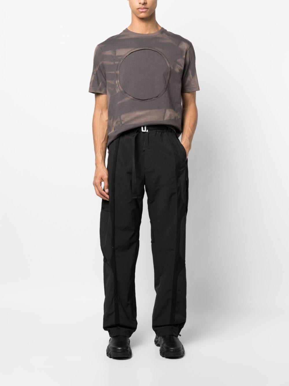 J.L-A.L Zephyr Wide-Eg Trousers In Black - 50% Off | Editorialist