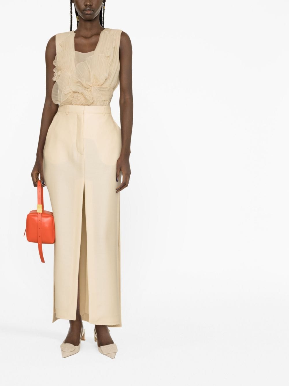 LANVIN Lanvin A-Line Maxi Skirt