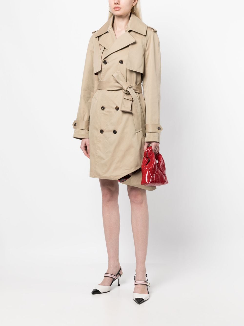 UNDERCOVER Undercover Belted Waist Trench Coat