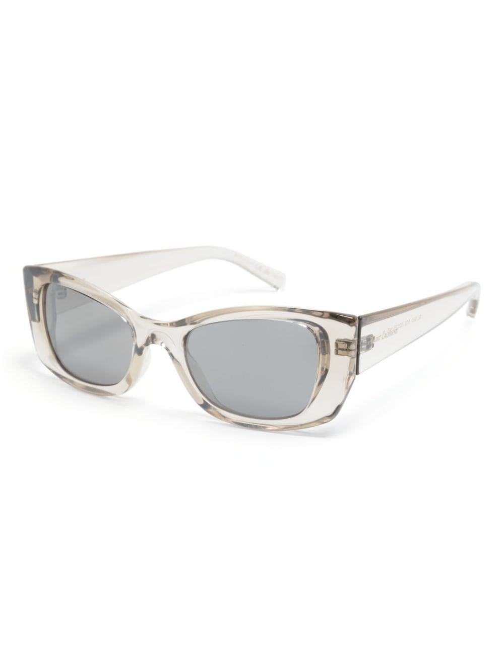 Saint Laurent Eyewear Sunglasses 55mm SL 593 - Neutral color SAINT LAURENT SL 593 003 Beige Women main image 3