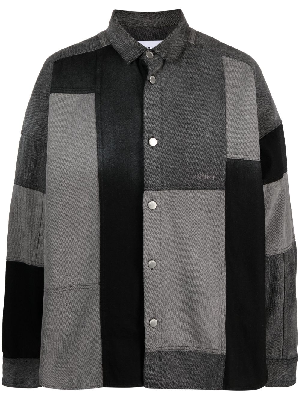 AMBUSH patchwork denim shirt