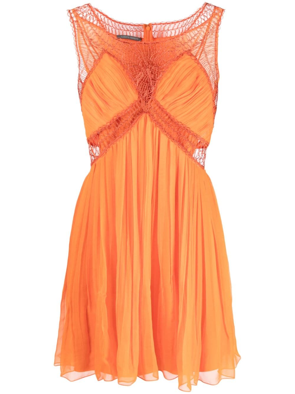 Delfi Nicole Pleated Silk Minidress Size In Yellow - 60% Off | Editorialist
