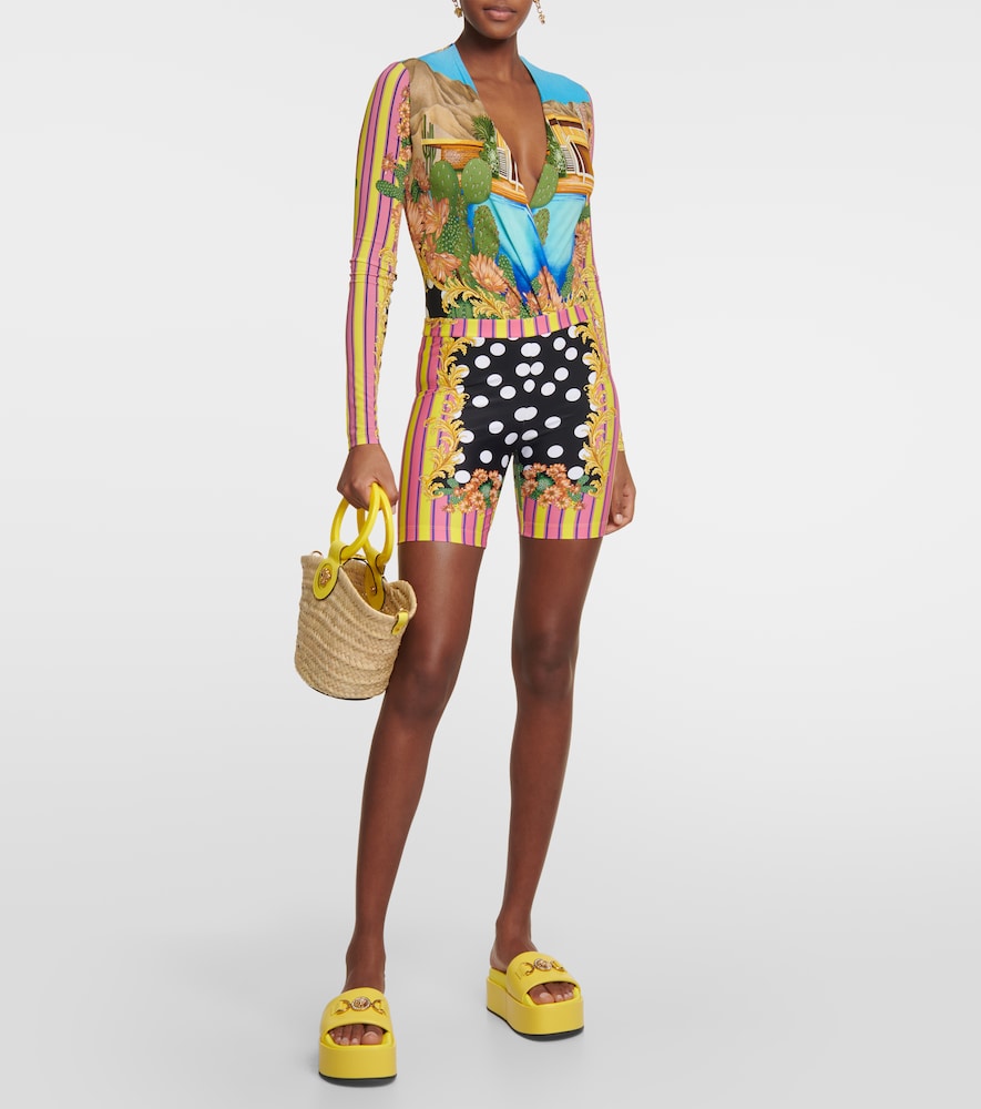VERSACE Versace Medusa Palm Springs Bodysuit