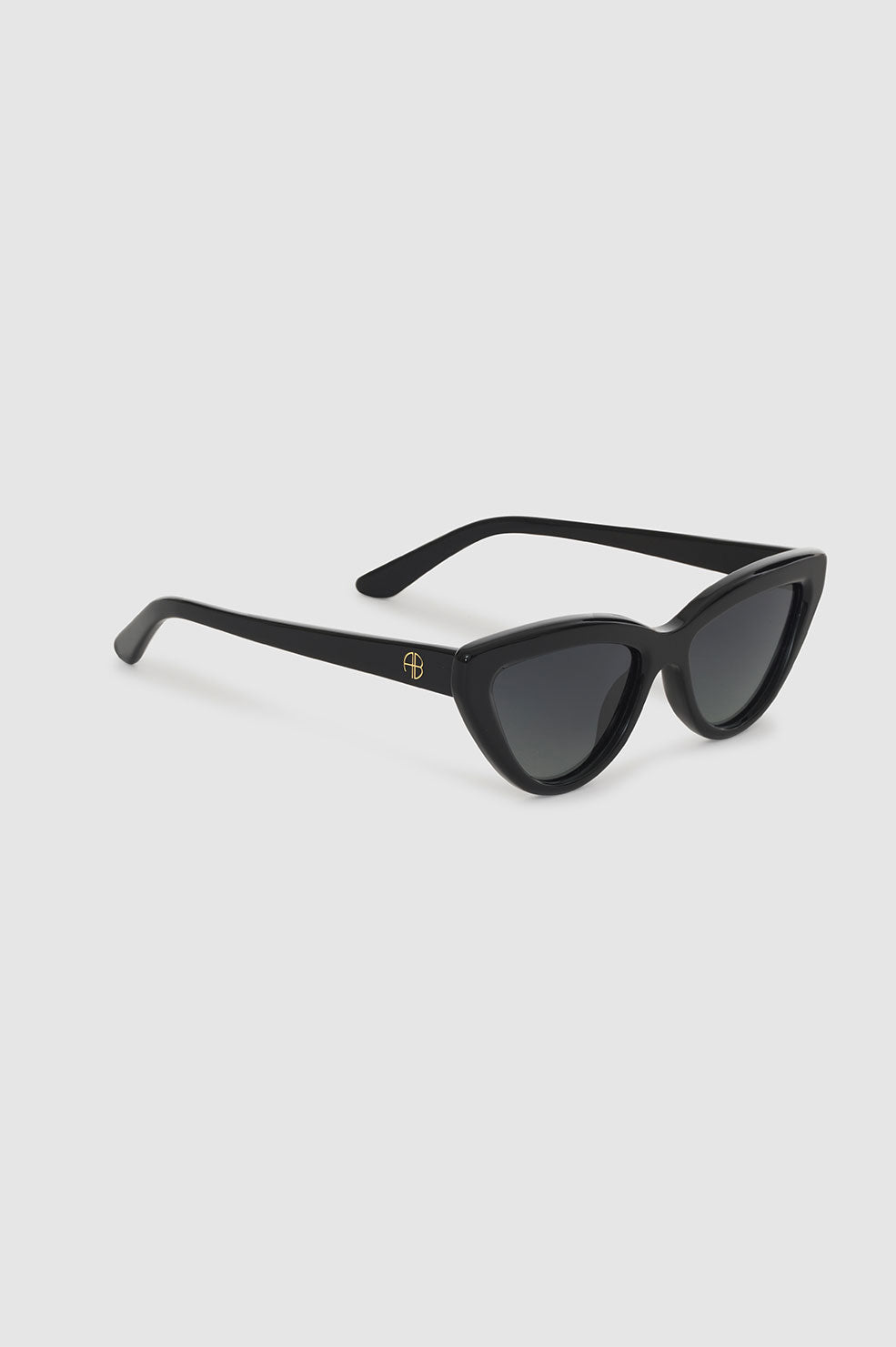 Anine Bing Sedona Cat Eye Sunglasses - Black | Editorialist display picture 2