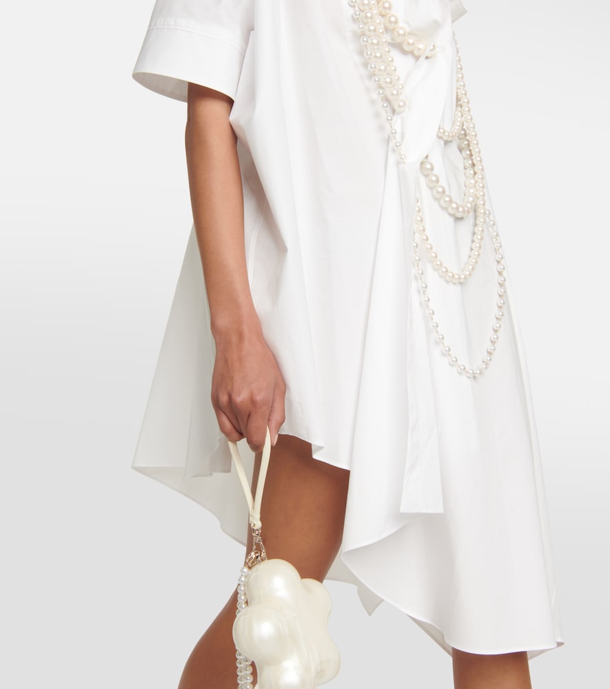 ジュンヤワタナベ Women's Pearl Shirt Dress ホワイト ジュンヤワタナベ Women's Pearl Shirt Dress ホワイト Junya Watanabe