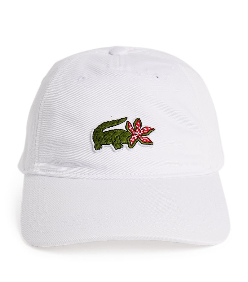 LACOSTE × STRANGER THINGS メッシュキャップ Lacoste X Netflix Stranger Things Cap In White - 29% Off