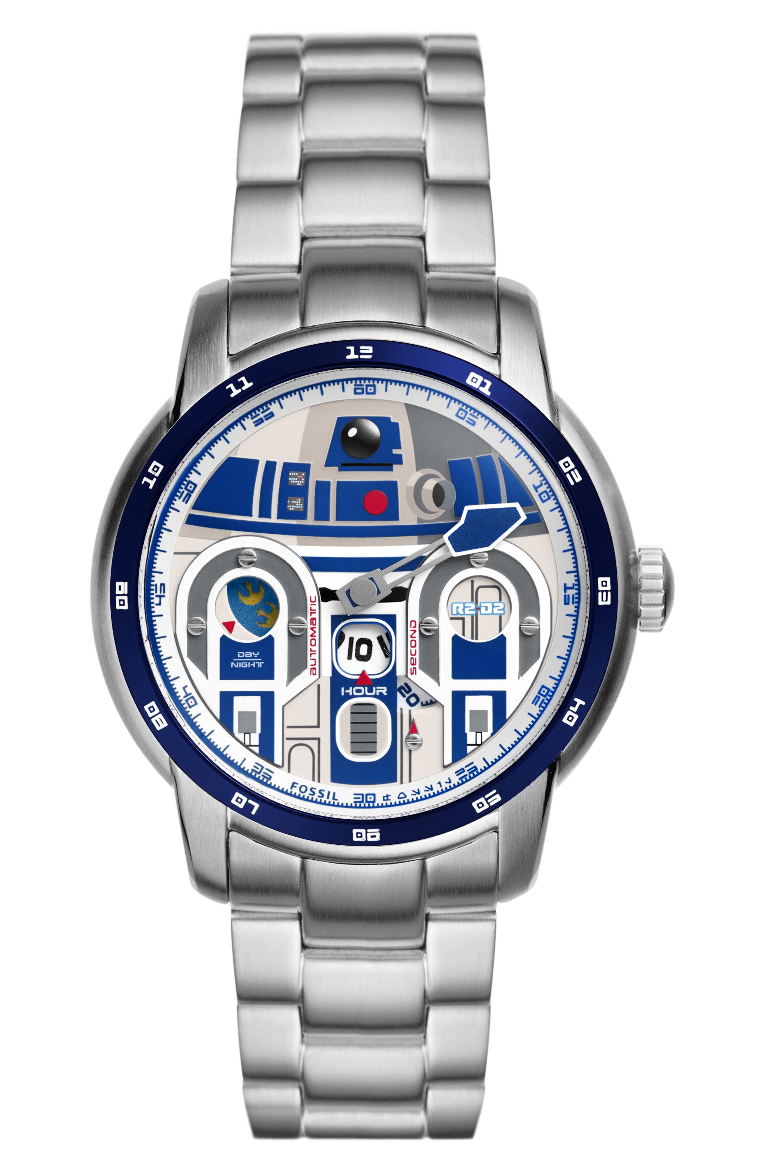 Fossil X Star Wars™ Limited Edition R2-D2 Bracelet Watch - Silver 