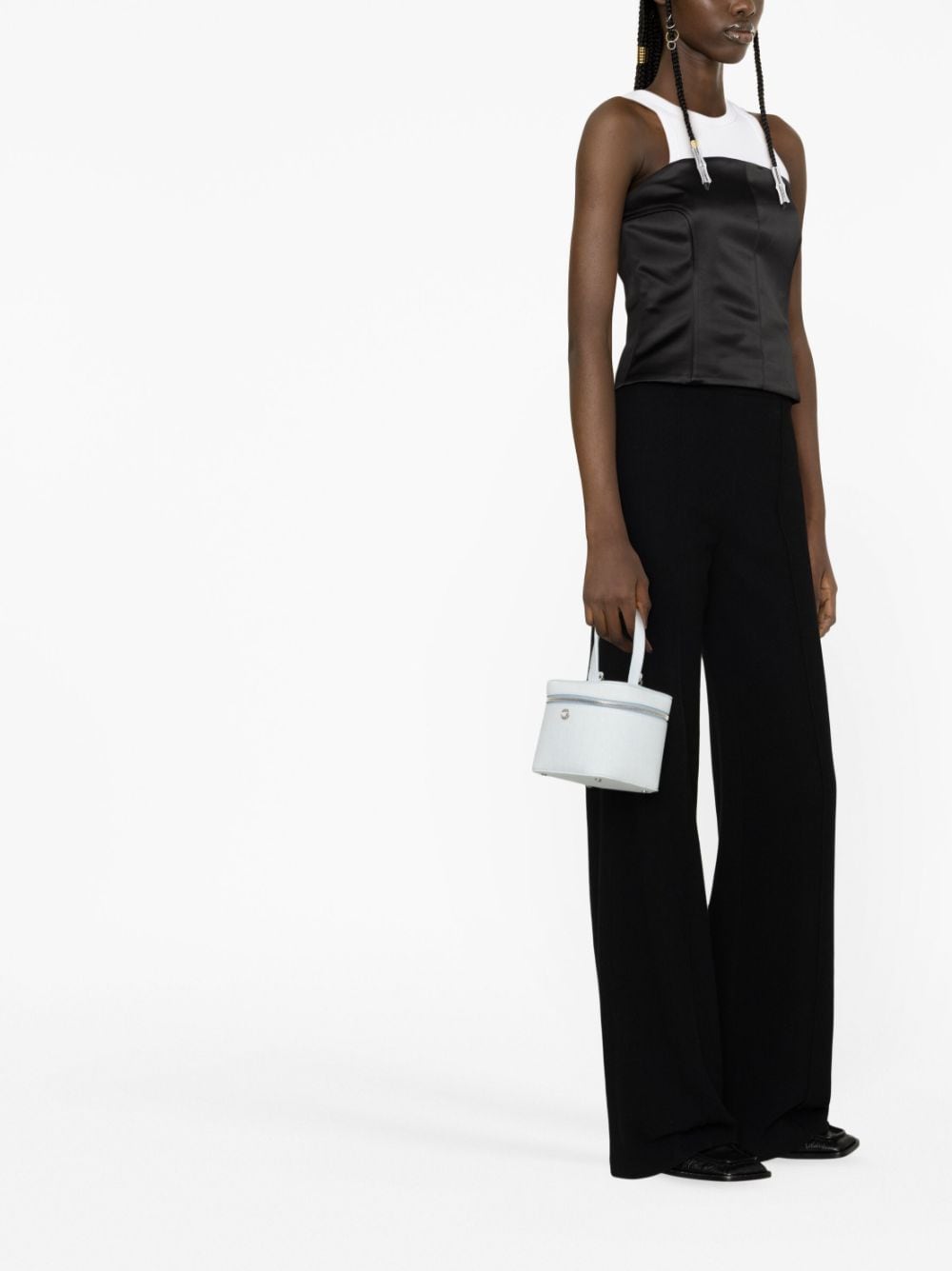 COPERNI Coperni Logo-Plaque Denim Tote Bag