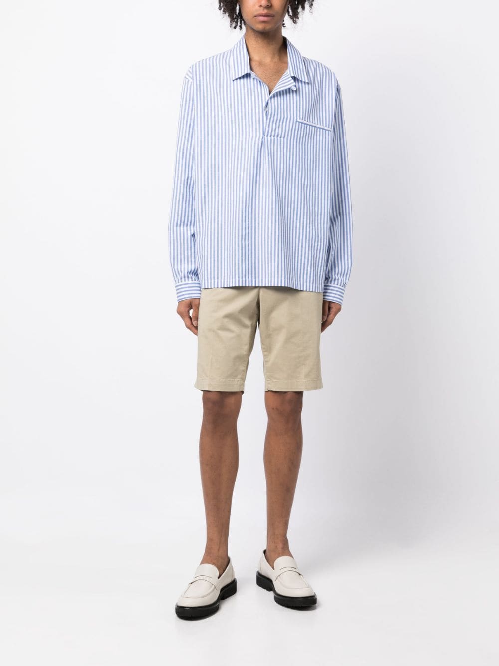 PT TORINO PT Torino Pressed-Crease Bermuda Shorts