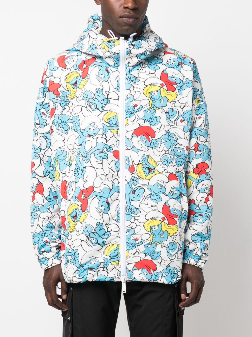 DSQUARED2 DSQUARED2 Graphic Print Hooded Jacket