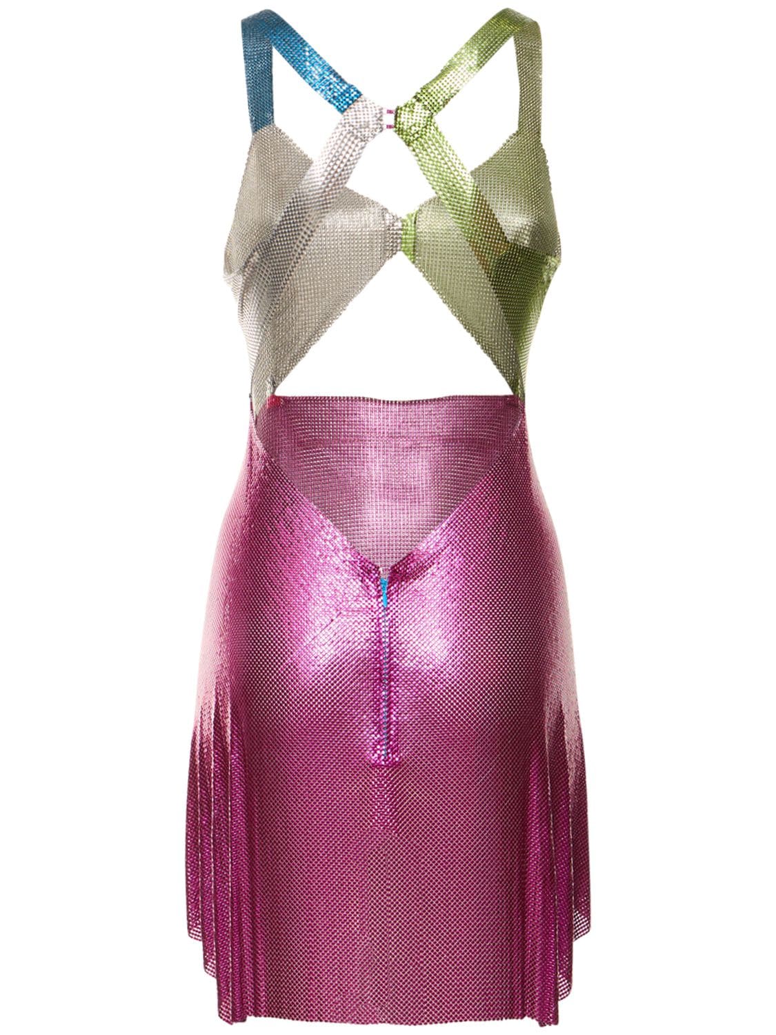 fannie schiavoni amira mini dress Fannie Schiavoni Amira Mini Dress In Multi - 80% Off