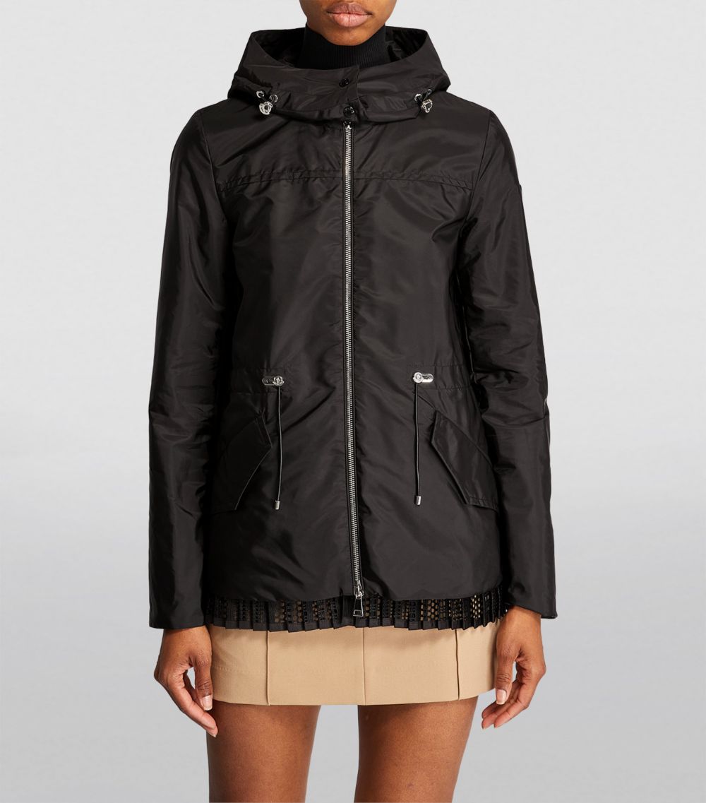 Moncler Baaba Short Parka - Black | Editorialist