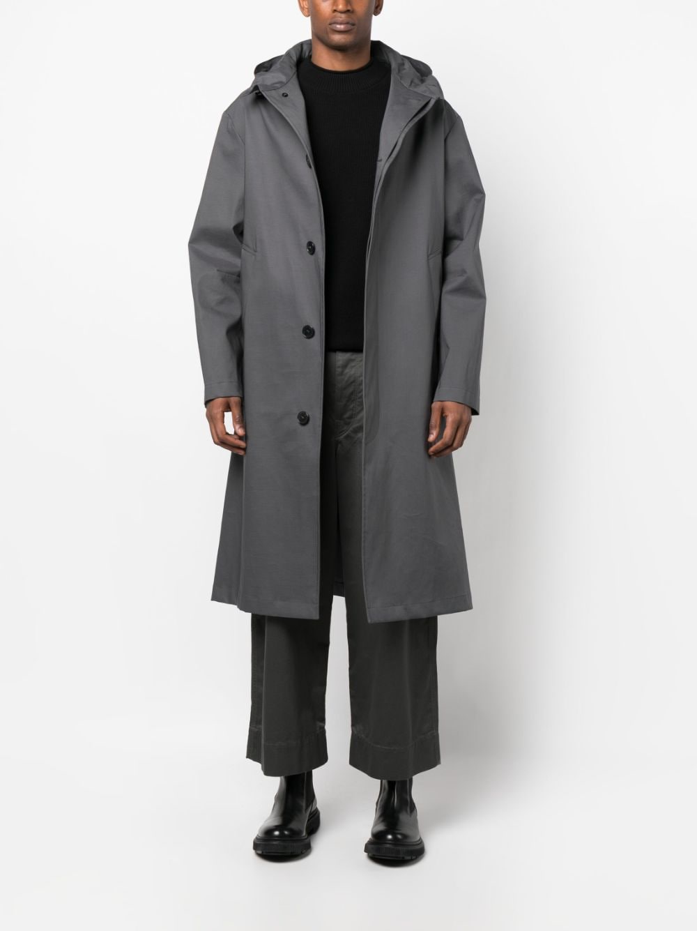 MACKINTOSH Mackintosh Wolfson Hooded Raincoat