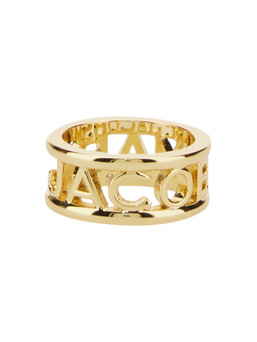Buy Marc Jacobs The Monogram Ring - Gold At 22% Off | Editorialist