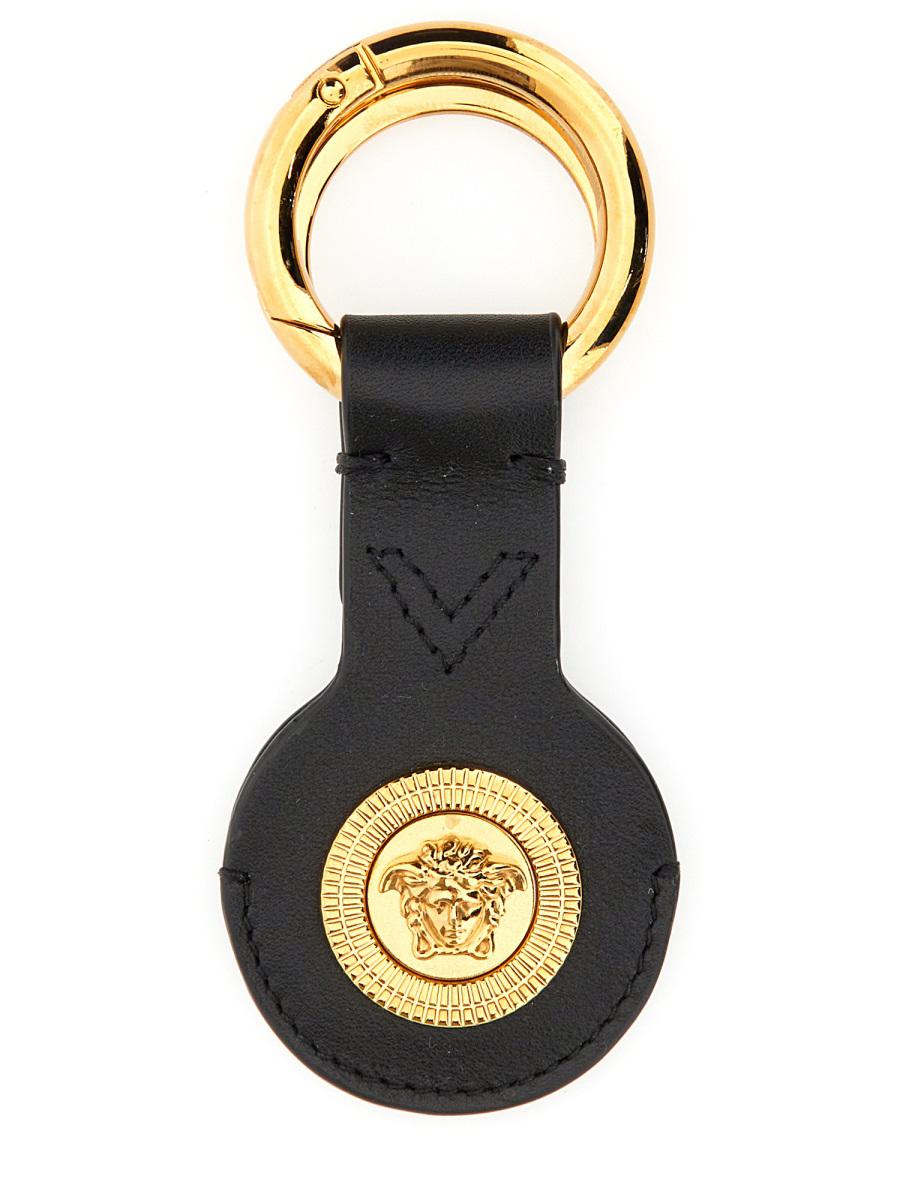 Buy Versace Medusa Keychain - Black At 36% Off | Editorialist