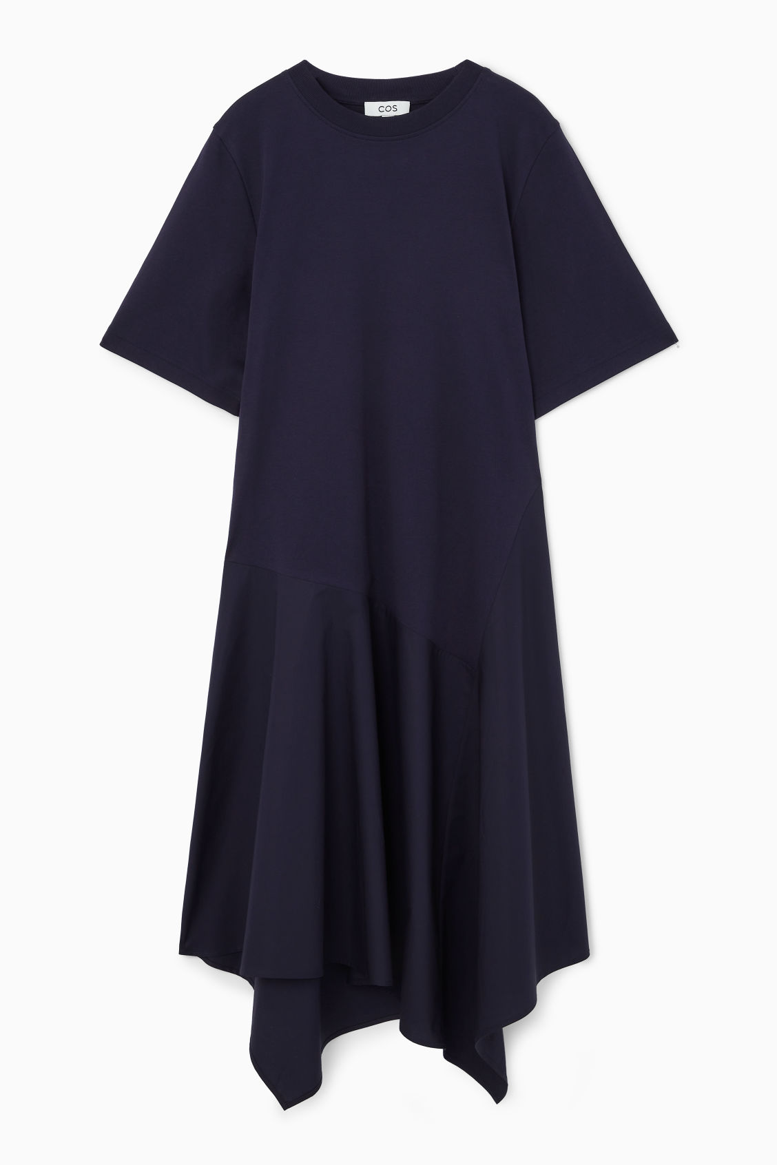 Cos Asymmetric T-shirt Dress - Pink