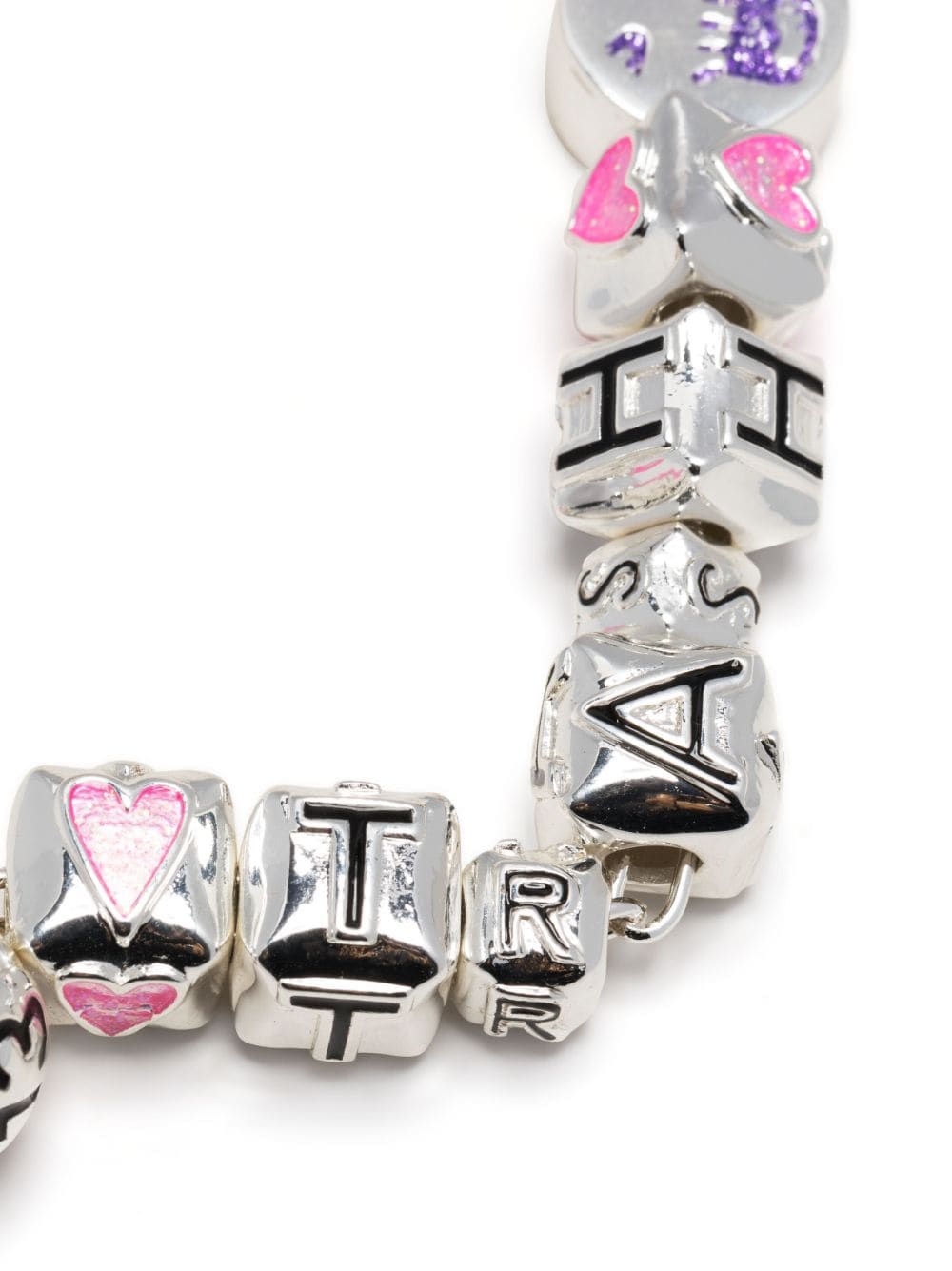 Natasha Zinko Trash -Plated Bracelet - Silver | Editorialist