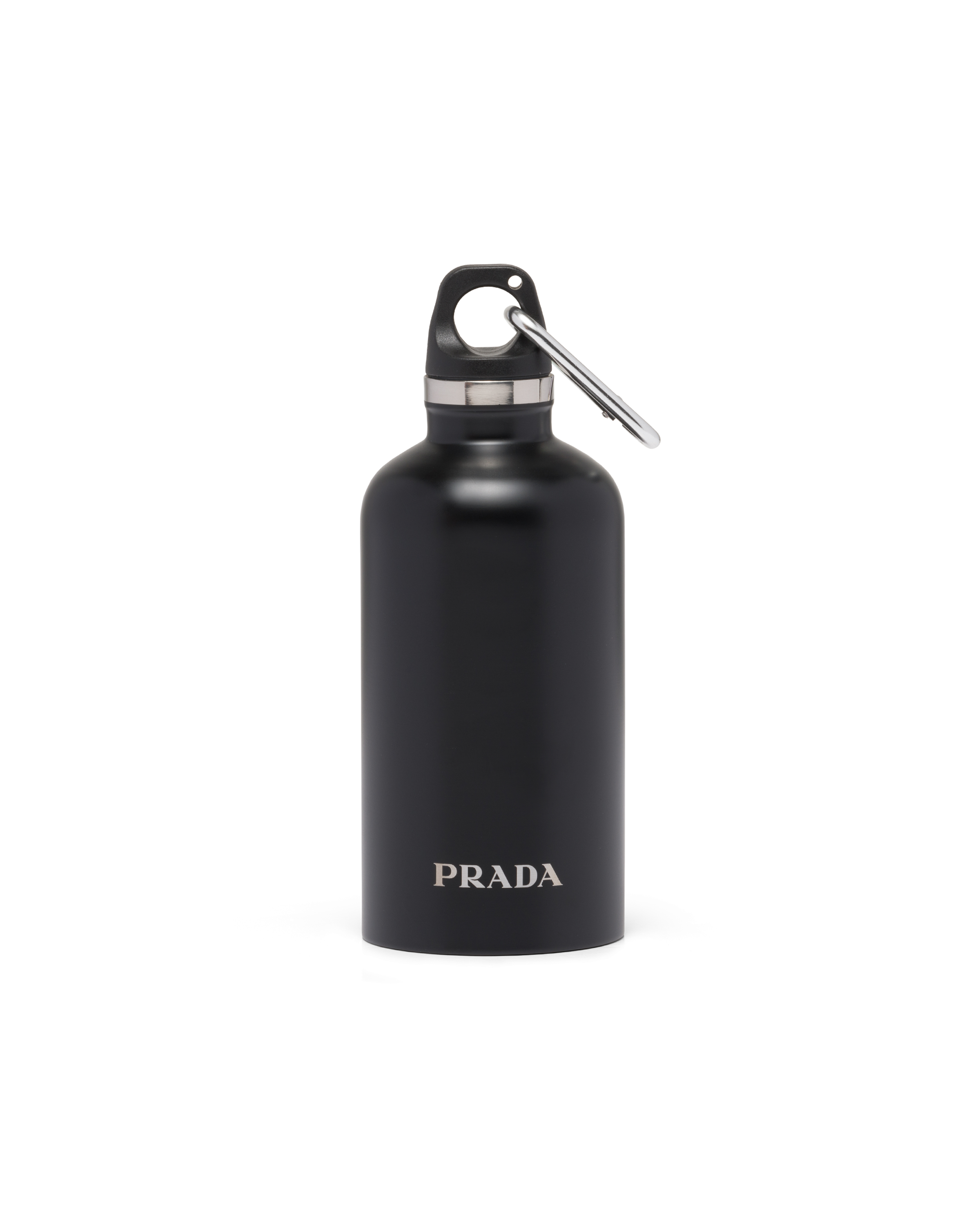 Prada Stainless Steel Insulated Water Bottle, 500 Ml - Gold/Black