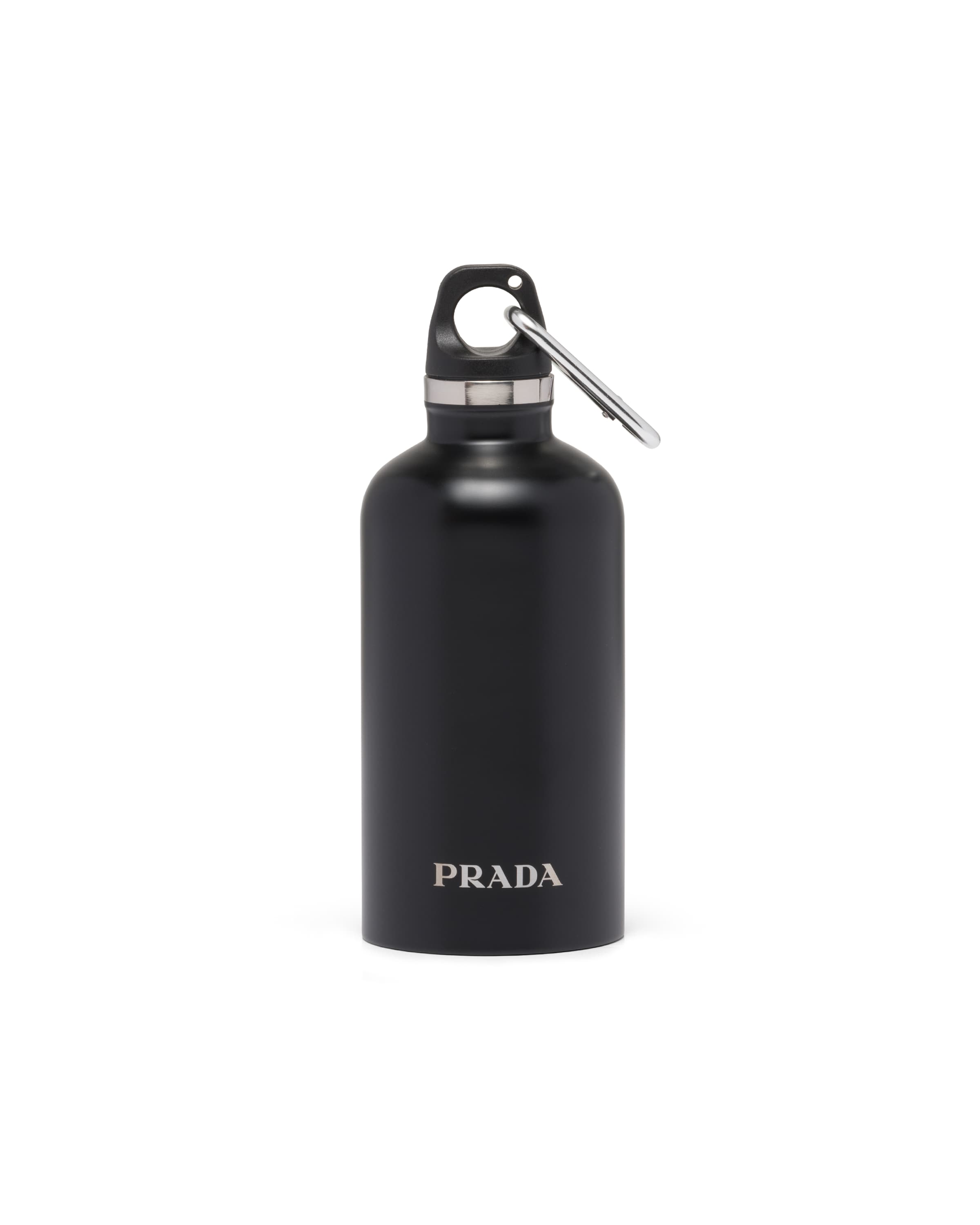 Prada Stainless Steel Insulated Water Bottle - Black | Editorialist