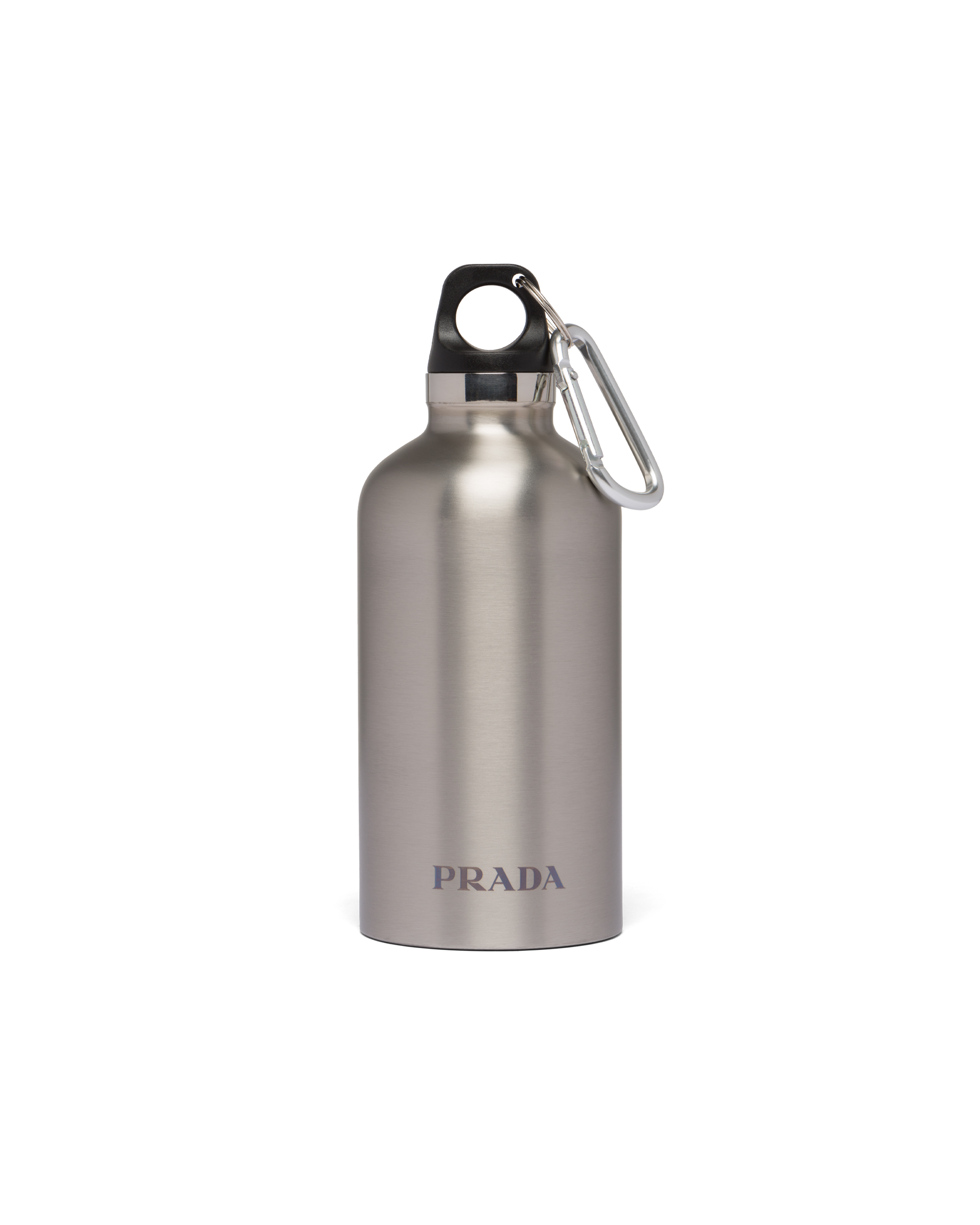 Prada Stainless Steel Insulated Water Bottle, 350 Ml - Silver