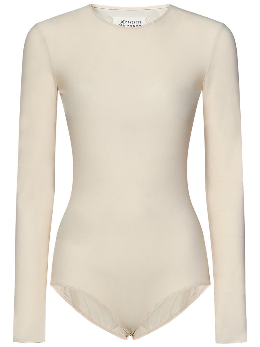 Buy Maison Margiela Classic Leotard Beige At 48 Off Editorialist