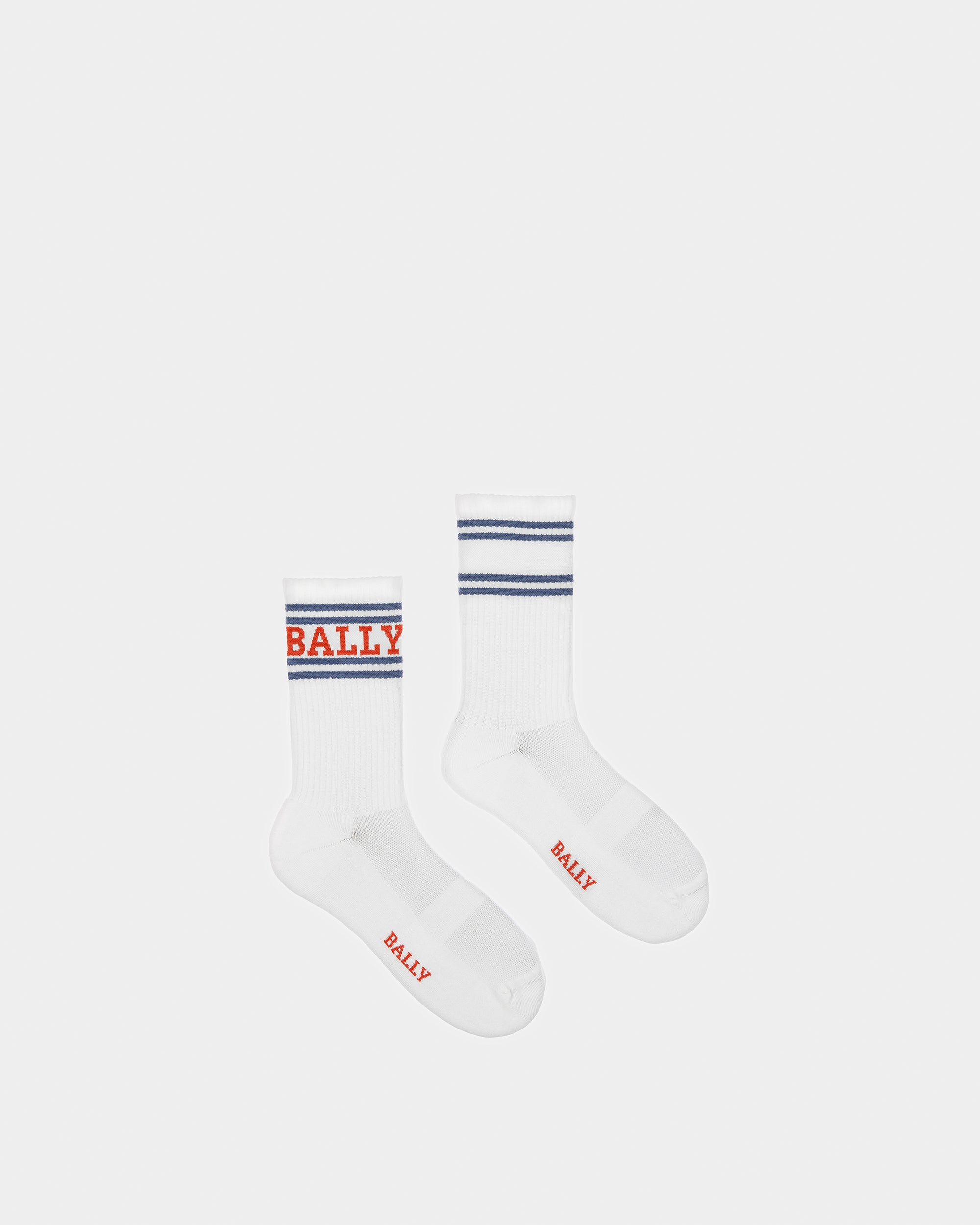 Bally Cotton Sport Socks - Navy | Editorialist