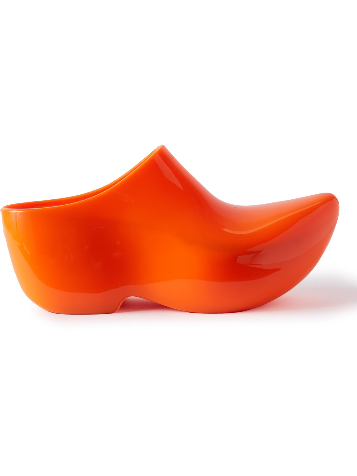 Balenciaga Technoclog Rubber Clogs In Orange - 40% Off | Editorialist