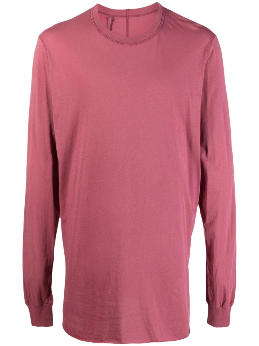 11 By Boris Bidjan Saberi Long-Sleeve Cotton T-Shirt In Pink - 28