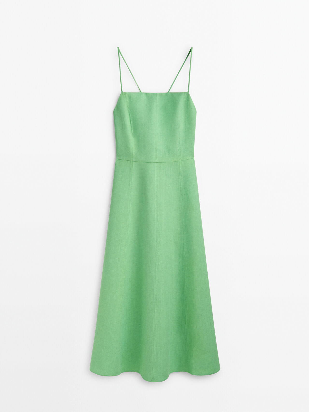 green dress massimo dutti Women's Dresses - Massimo Dutti