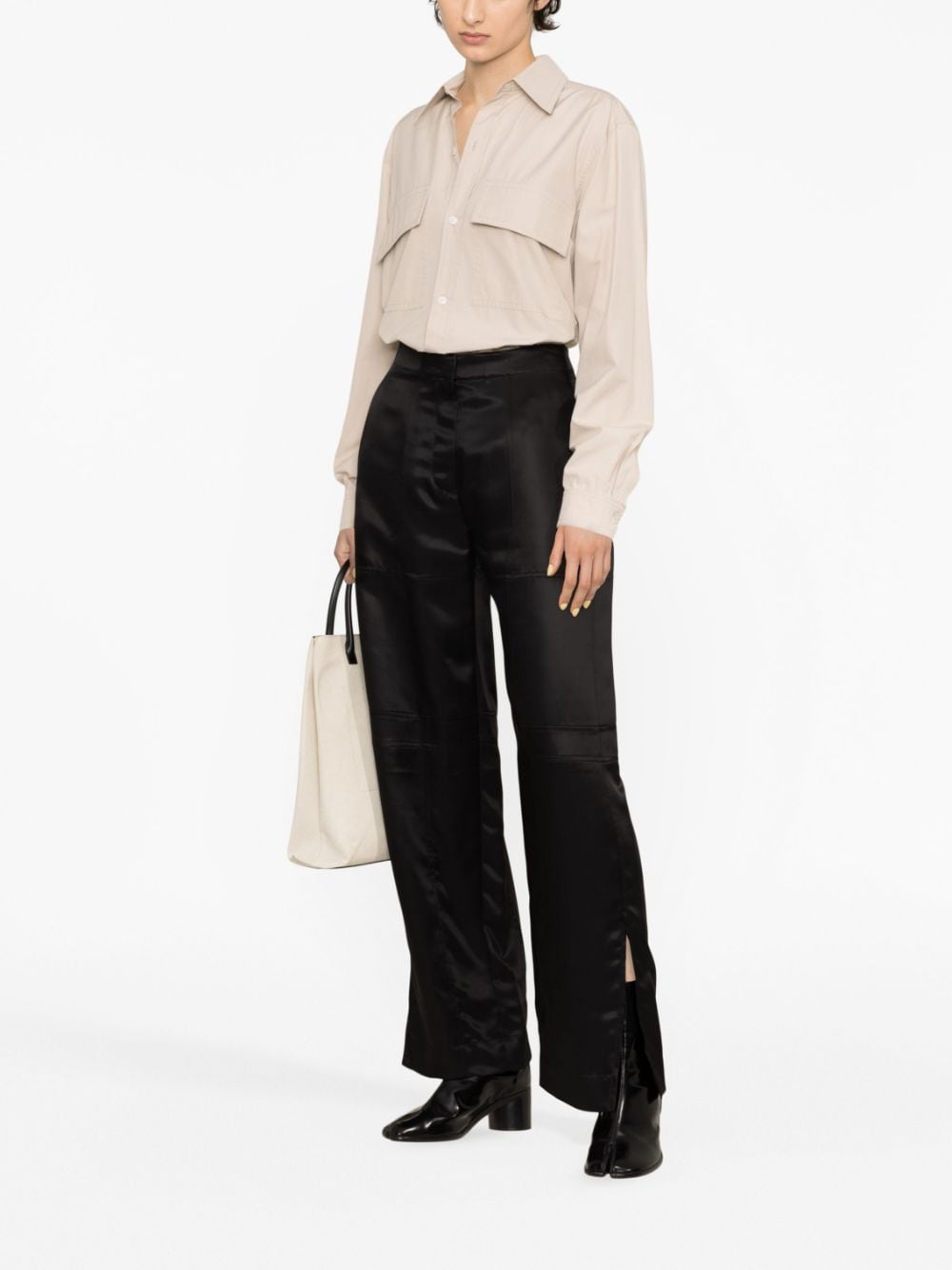 JIL SANDER Jil Sander High-Waist Straight-Leg Trousers
