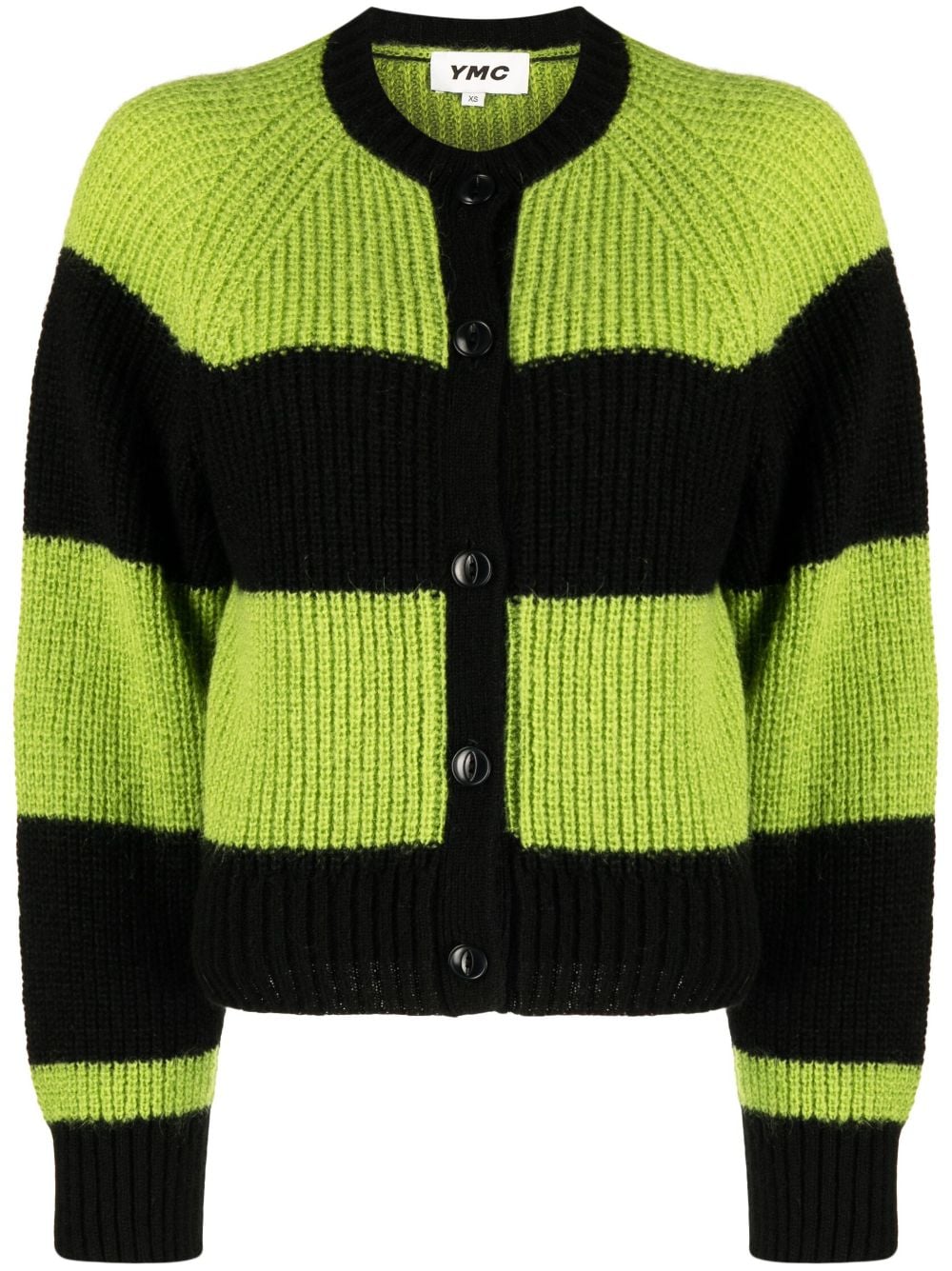 Foxtail Stripe-print Cardigan