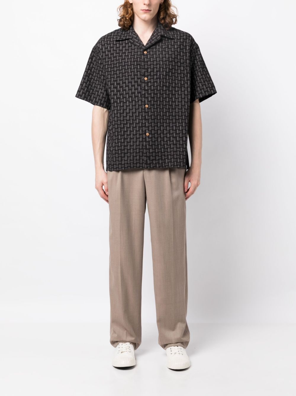 VISVIM graphic-print short-sleeve shirt