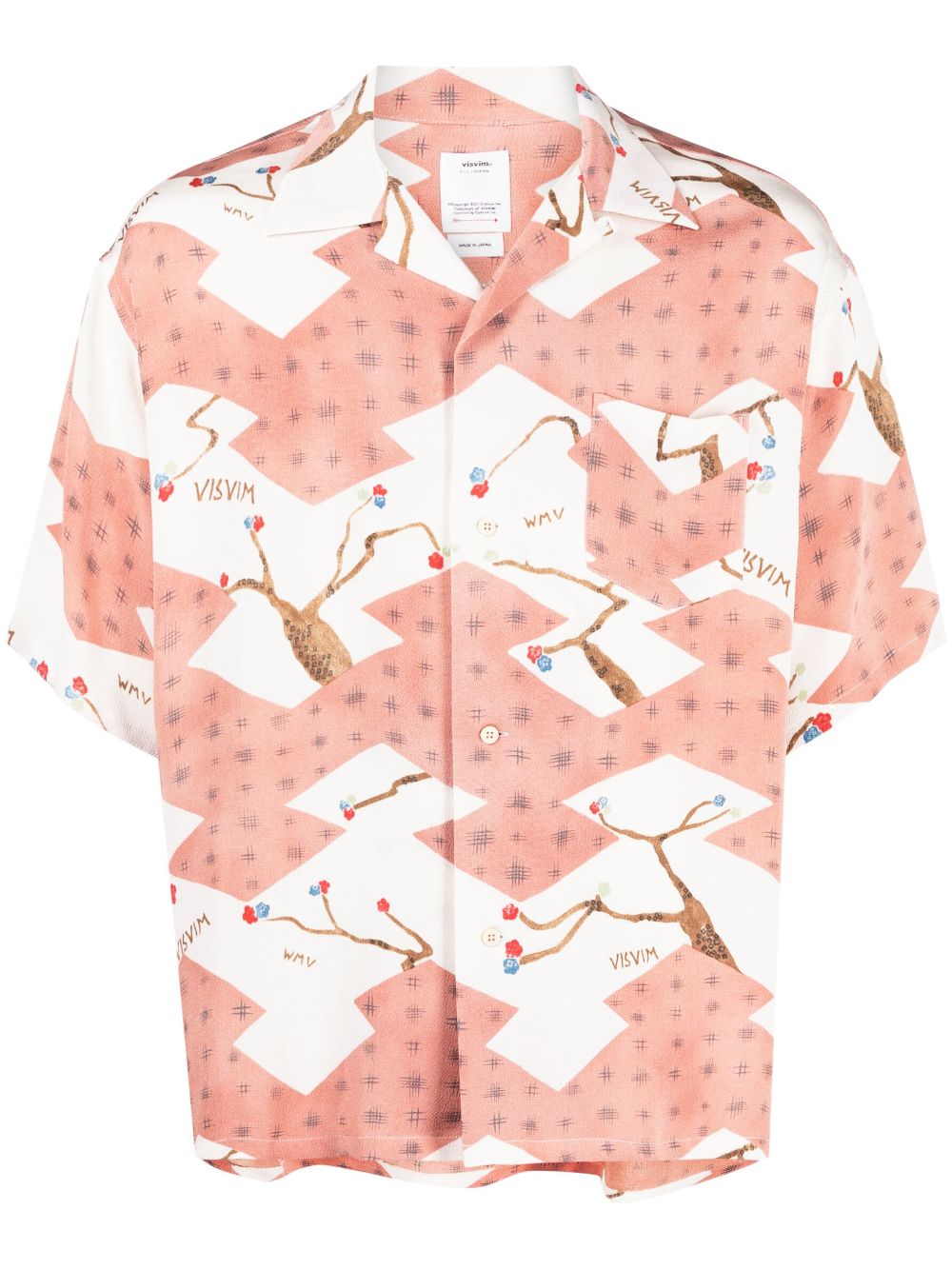 VISVIM graphic-print short-sleeve shirt