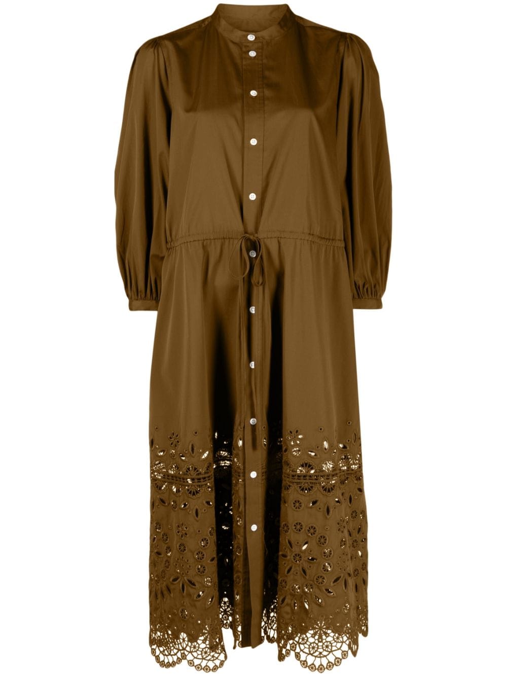 princess polly baby blue dress Cotton and linen shirt dress in brown - Polo Ralph Lauren