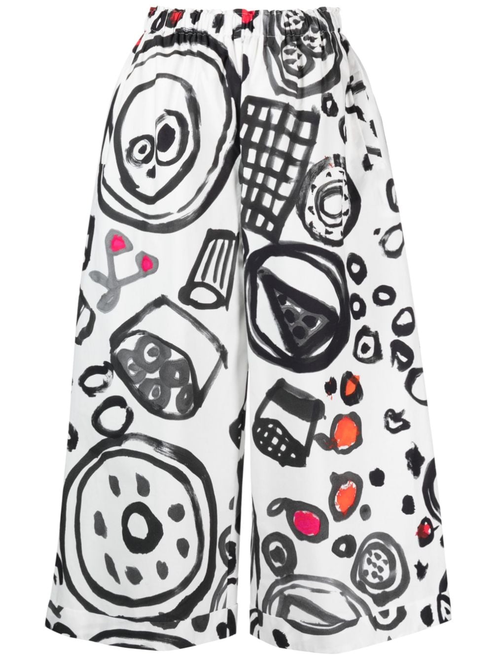 COMME DES GARÇONS Black Comme Des Garçons Side-Button Printed Jacket