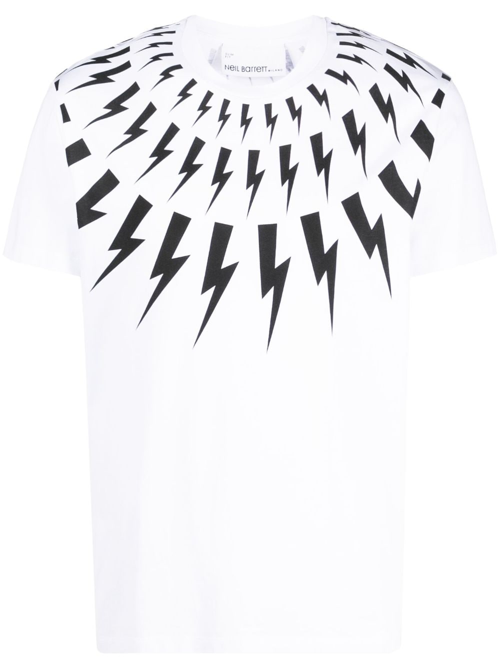 NEIL BARRETT graphic-print cotton t-shirt